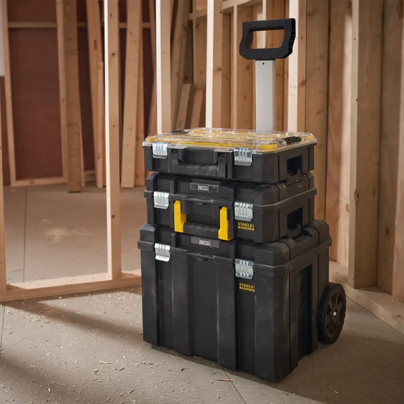 STANLEY FATMAX PRO-STACK Mobile Storage Tower Modular Toolbox System ...